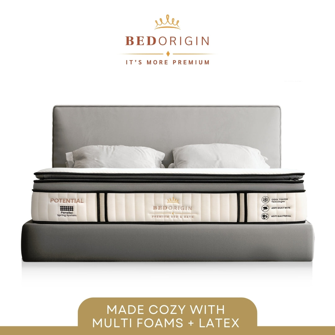BEDORIGIN POTENTIAL - Designed for Firm Back Support Mattress - Biztex ...